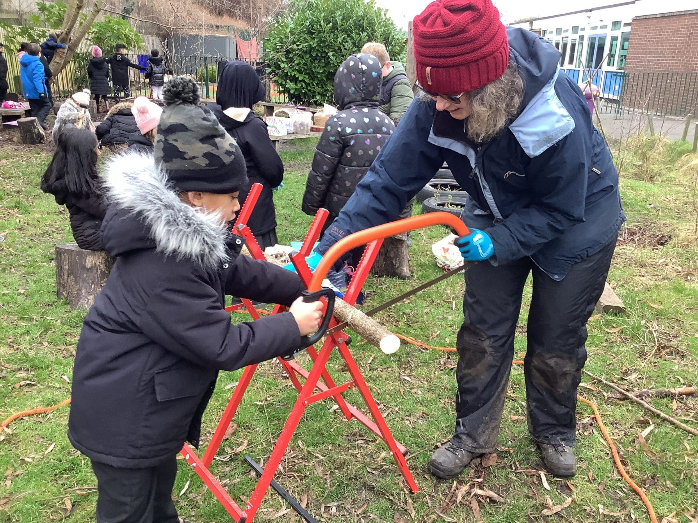 Year 3 - Forest Schools - Southwold Primary School - Nottingham