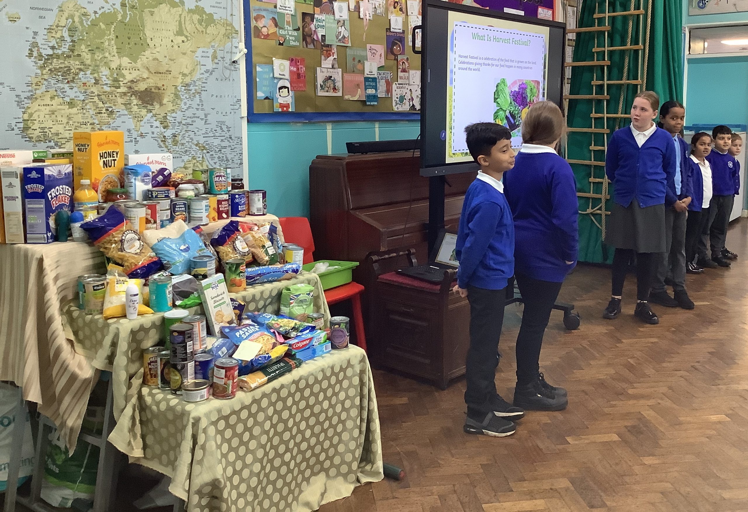 Harvest Festival Assembly - Southwold Primary School - Nottingham